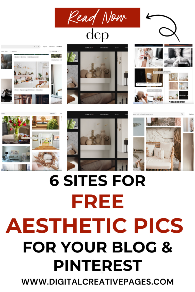 6 Free Sites For Aesthetic Pictures For Your Blog