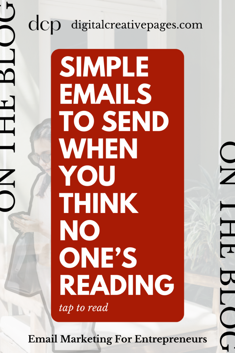 Simple Emails to Send When You Think No One’s Reading